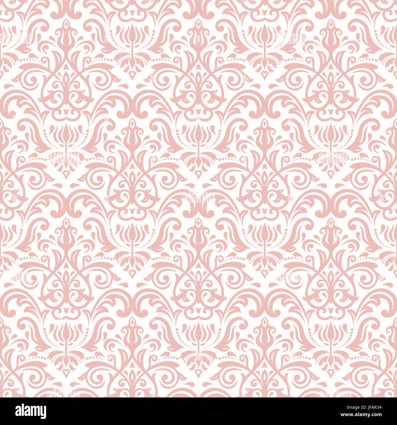 Seamless Damask Background Stock Photo - Alamy