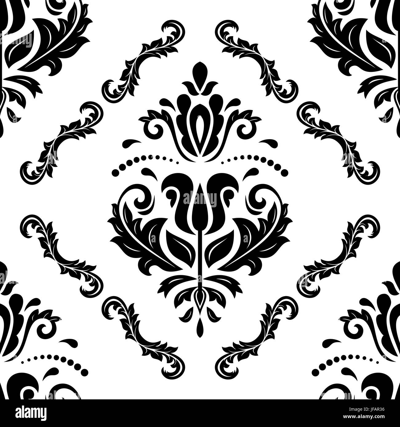 Seamless Classic Pattern Stock Photo - Alamy