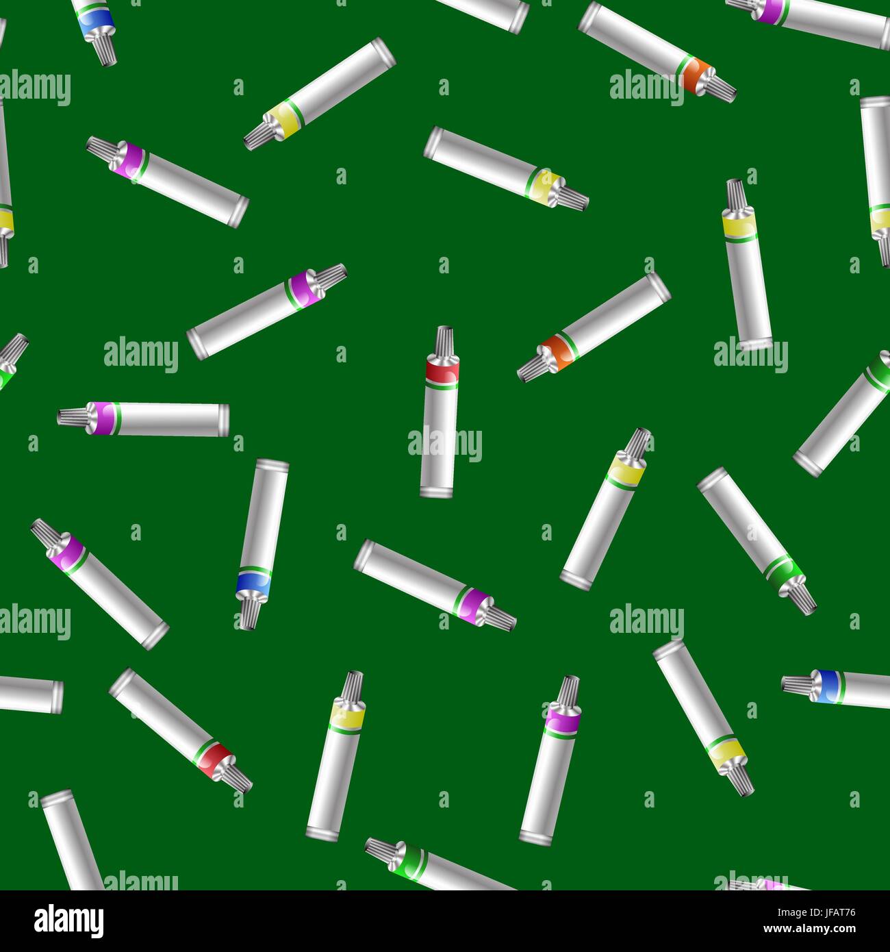 Tubes acrylic paint colorful Stock Vector Images - Alamy