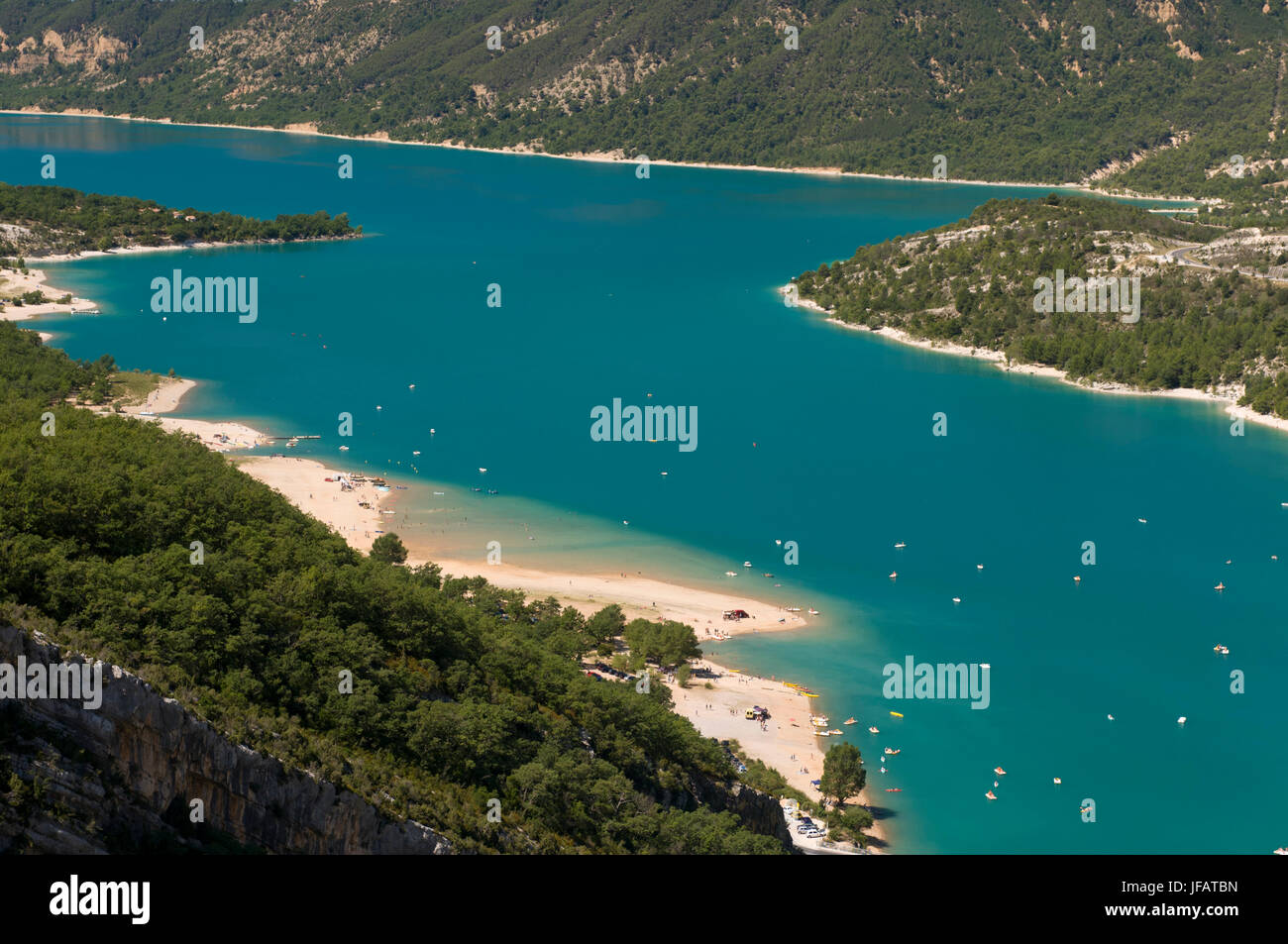 Lake Sainte Croix, Provence, France Stock Photo - Alamy