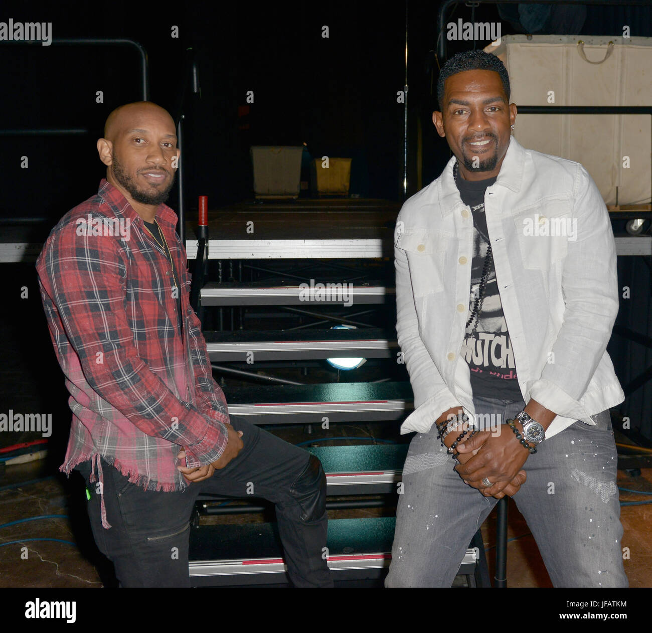 Backstage at the 10th Annual Memorial Weekend Comedy Festival at James ...