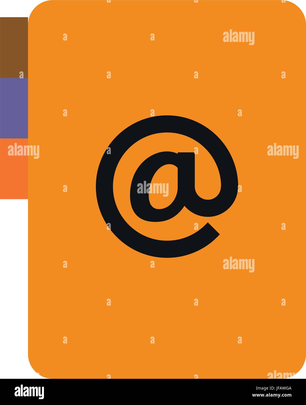 Arroba vector vectors hi-res stock photography and images - Alamy