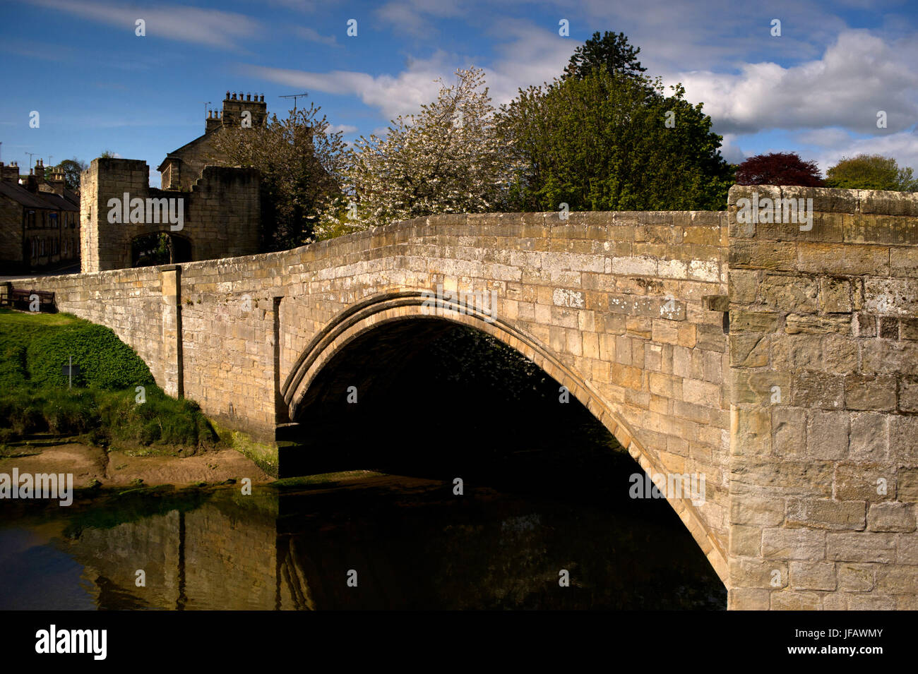 Warkworth Bridge Stock Photos & Warkworth Bridge Stock Images - Alamy