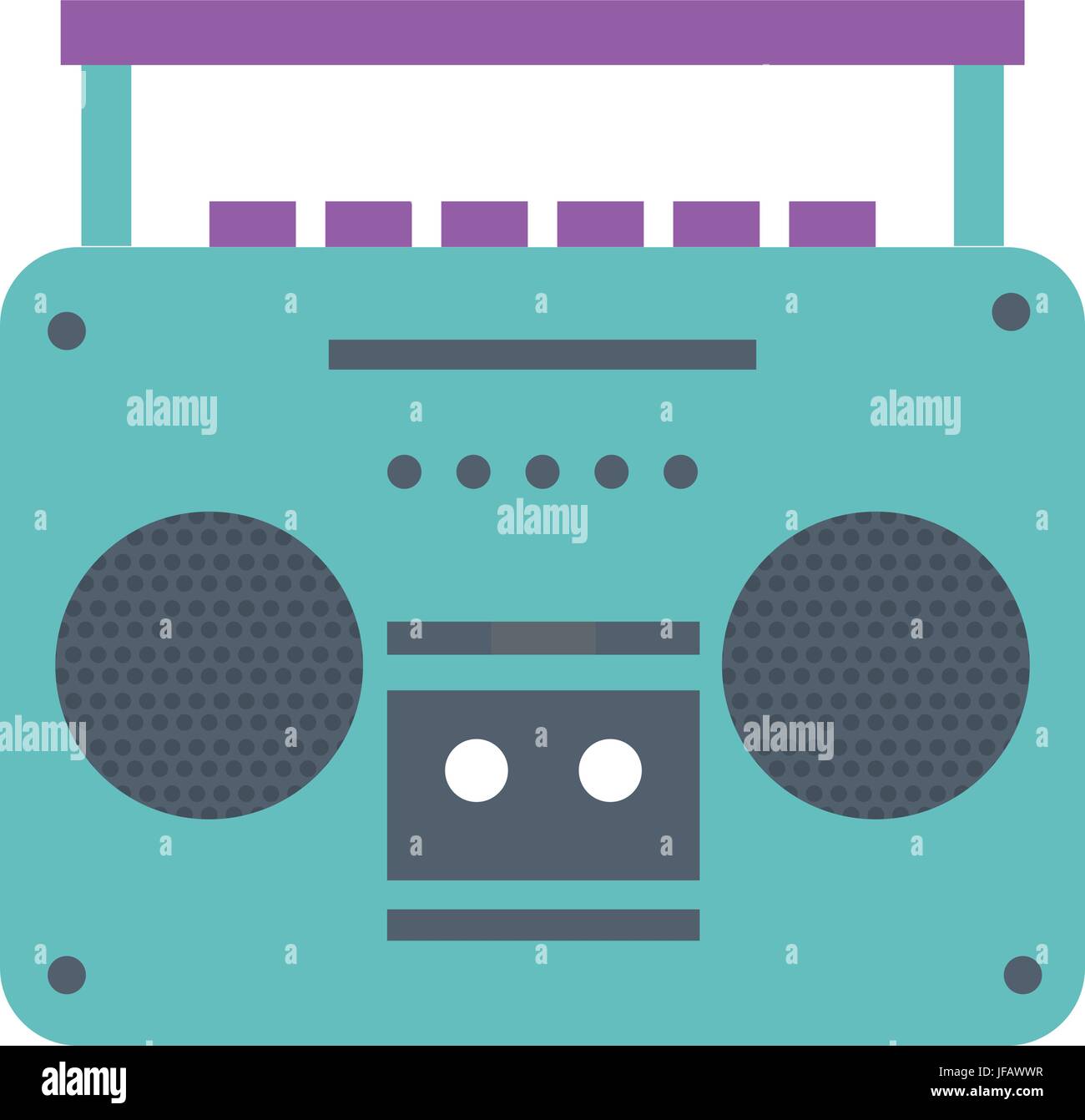 old music player icon vector illustration design Stock Vector Image ...