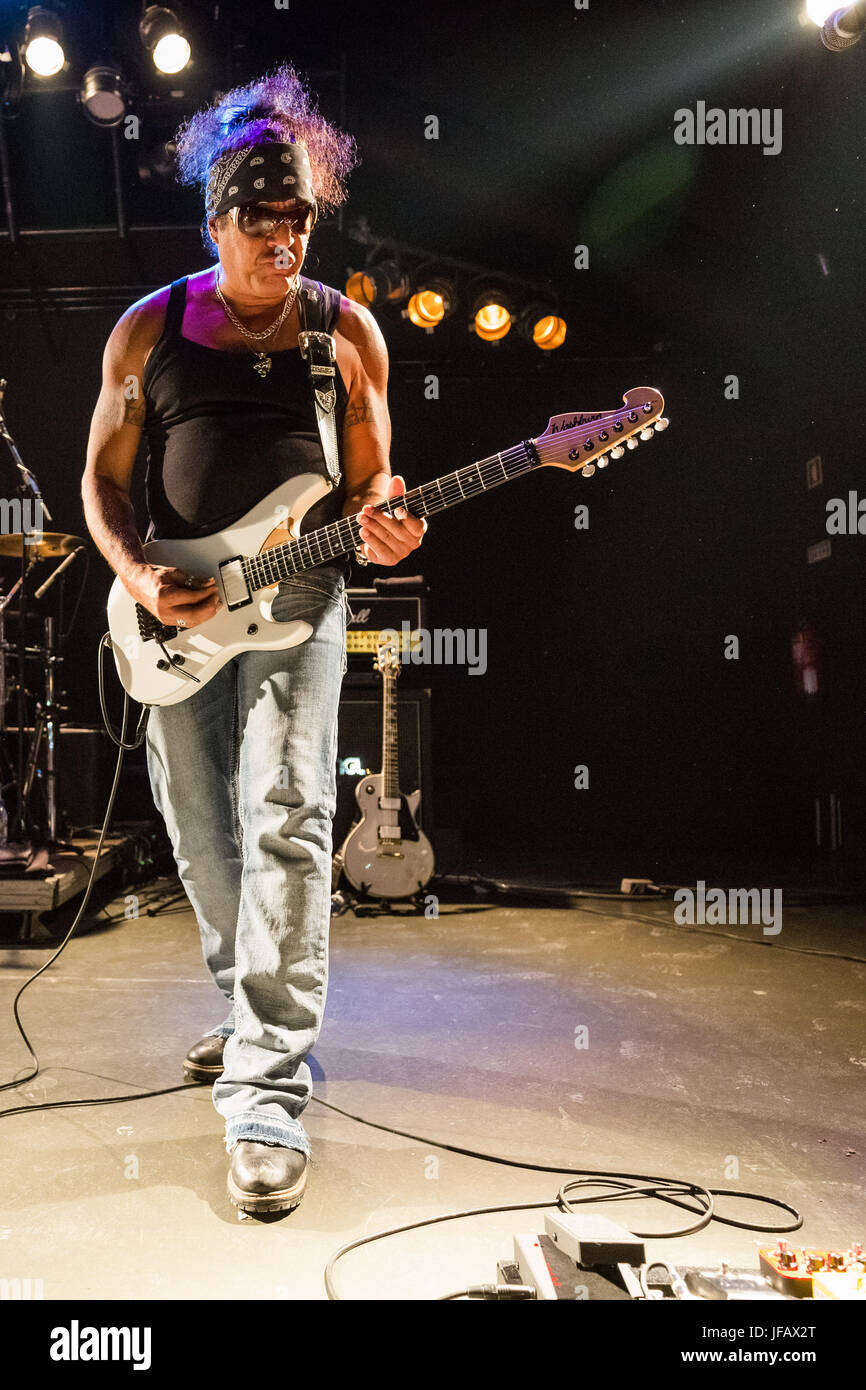 Hardline perform live at Paradise Garage Featuring: Josh Ramos Where ...