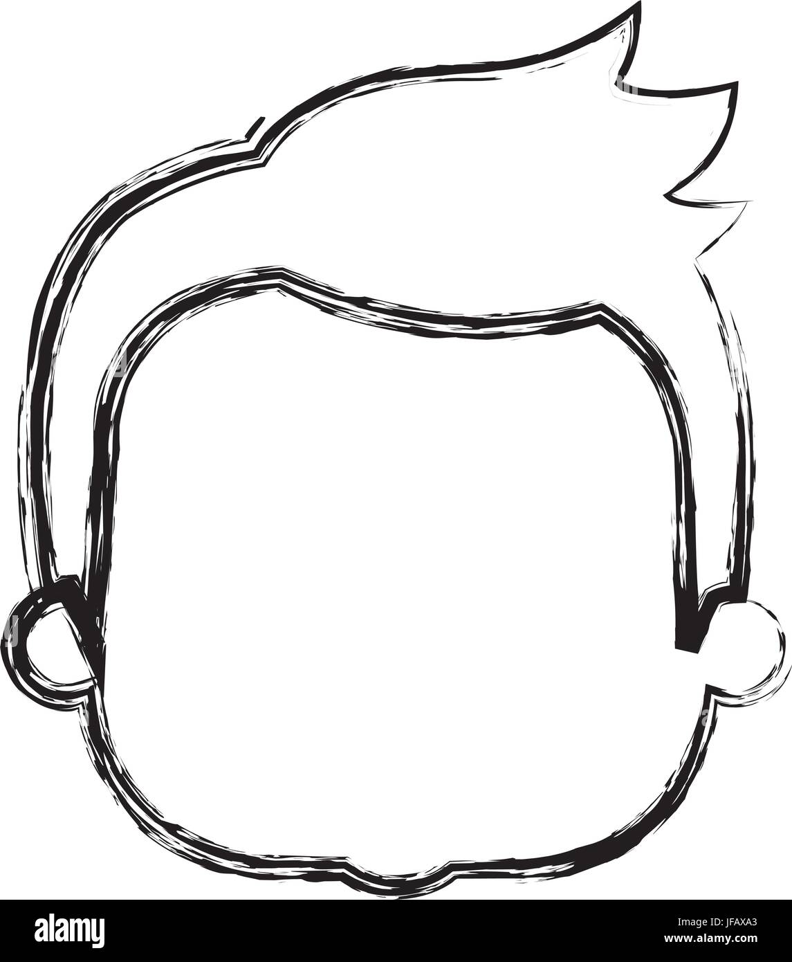 cute boy head avatar character Stock Vector Image & Art - Alamy