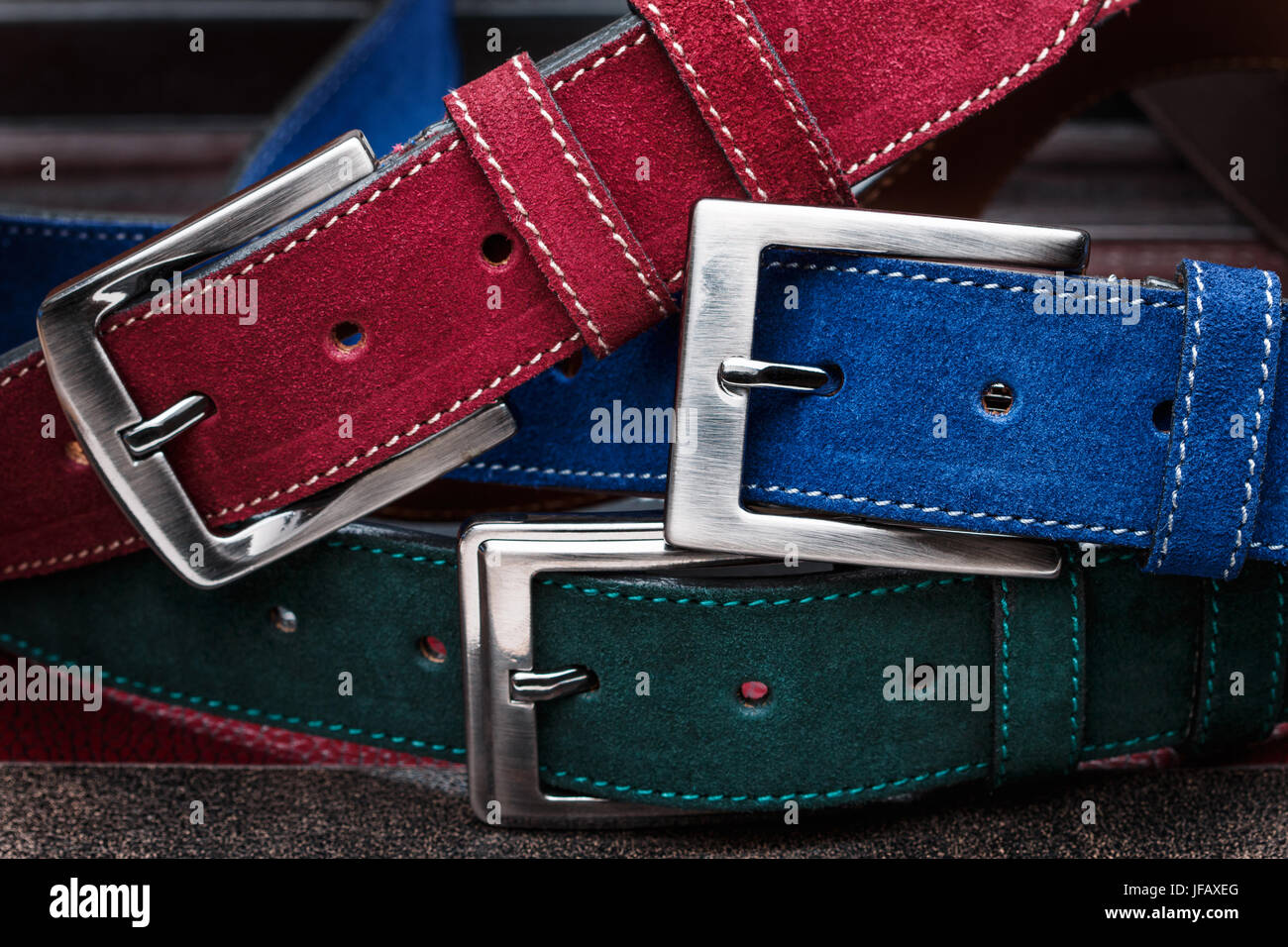 Three belts hi-res stock photography and images - Alamy