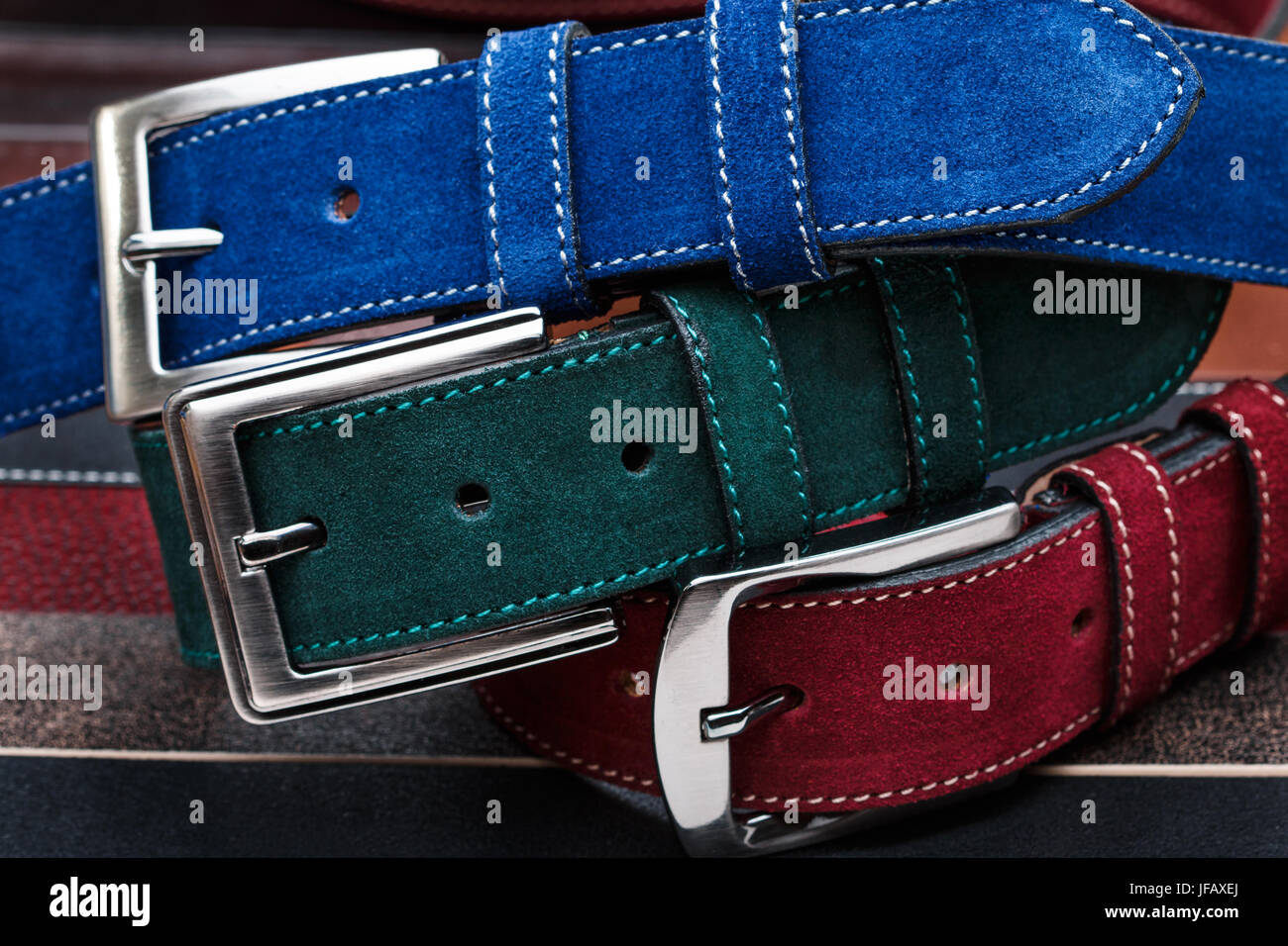 Three belts hi-res stock photography and images - Alamy