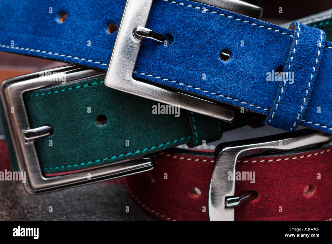 Three belts hi-res stock photography and images - Alamy