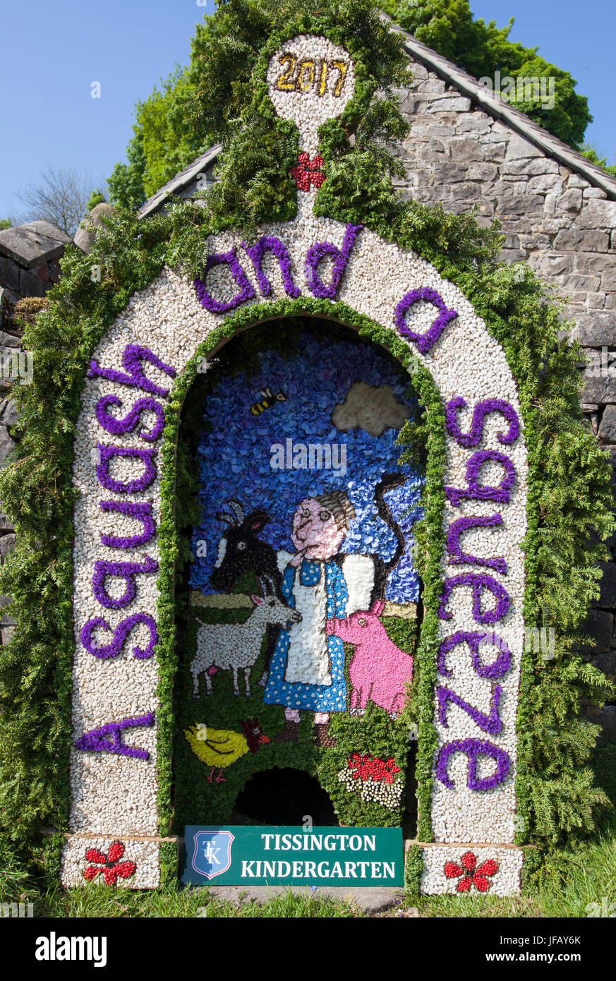 Well dressing festival hi-res stock photography and images - Alamy