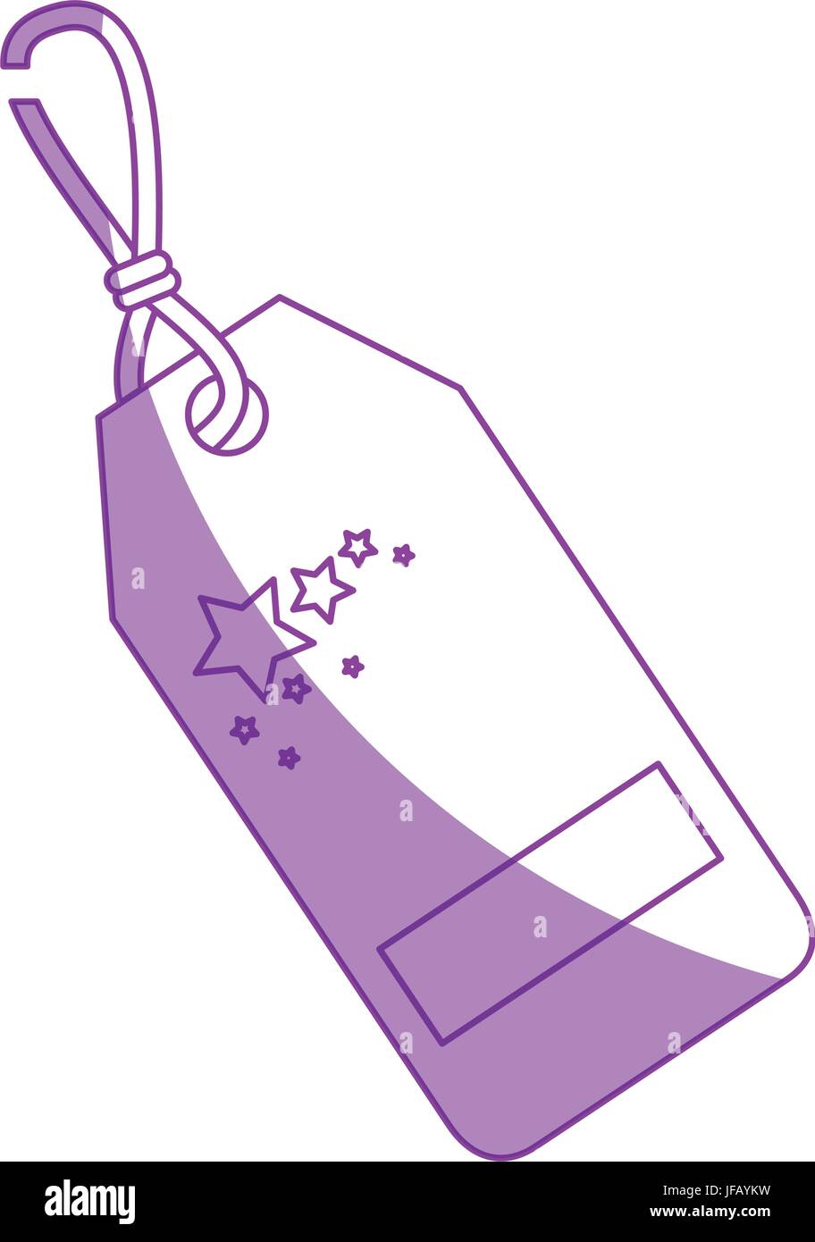 tag icon over white background vector illustration Stock Vector Image ...