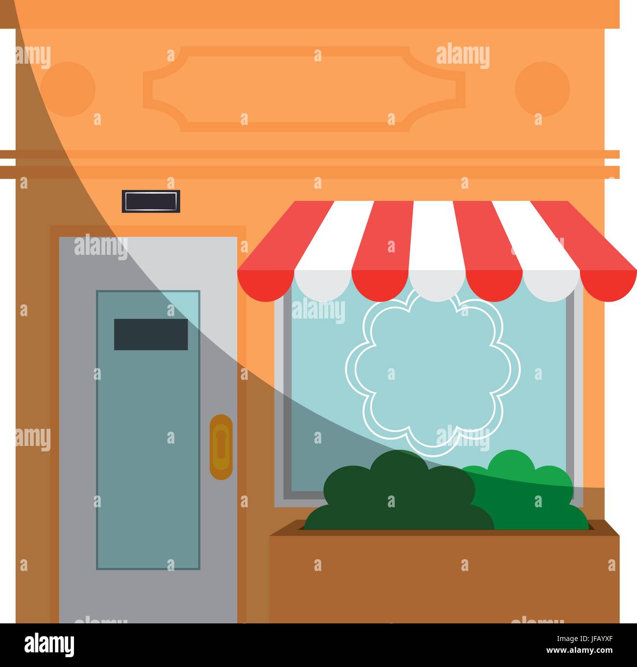 store icon over white background colorful design vector illustration ...