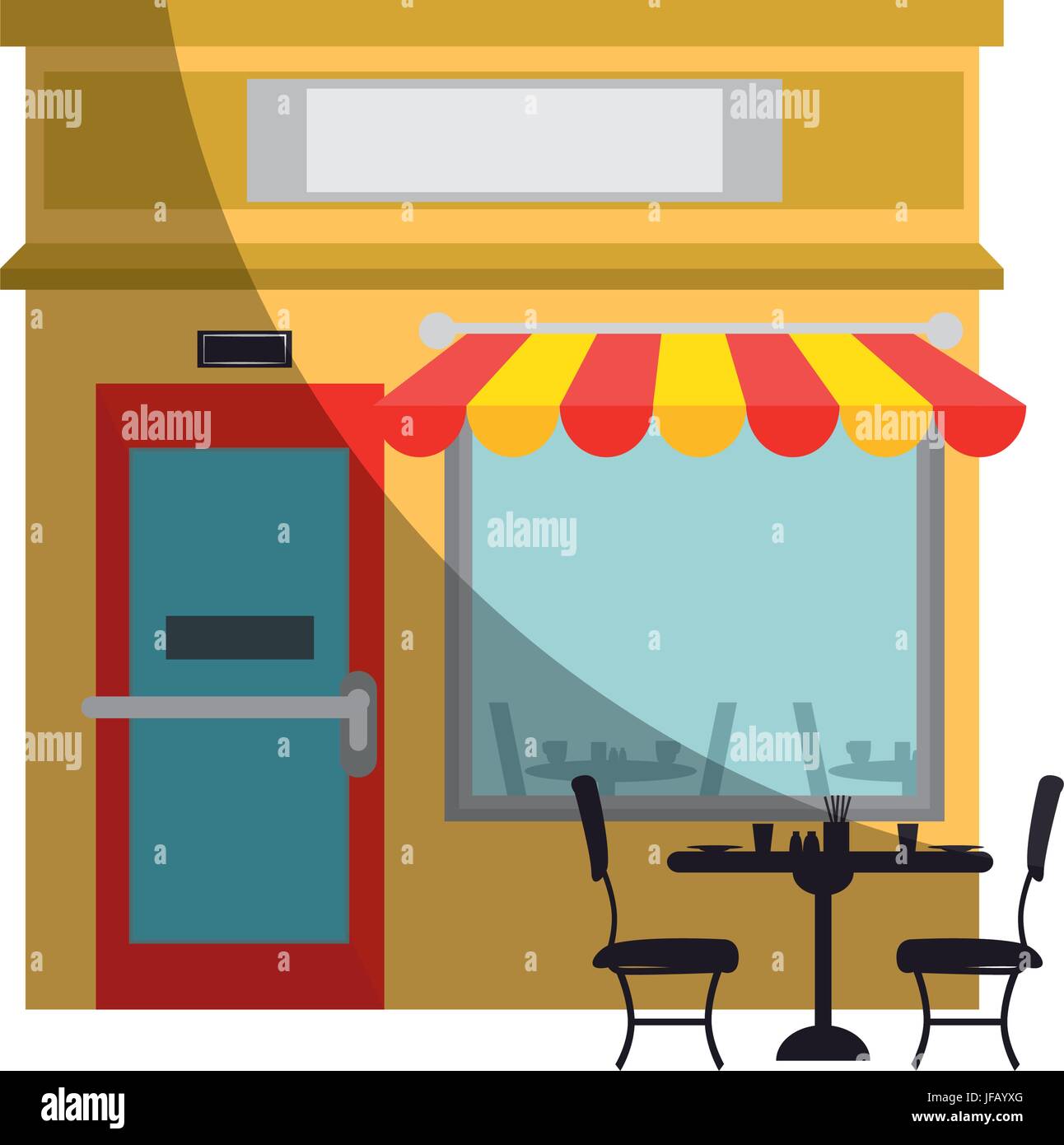 store icon over white background colorful design vector illustration ...