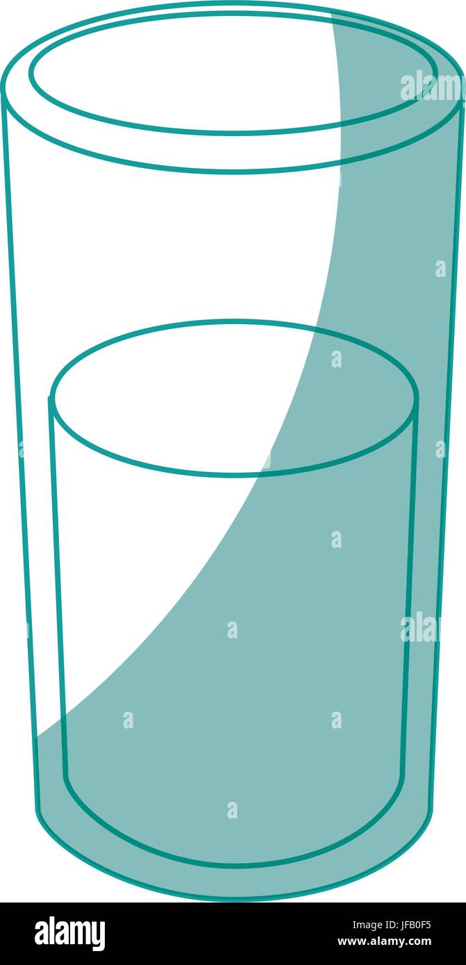 glass of water icon over white background vector illustration Stock ...