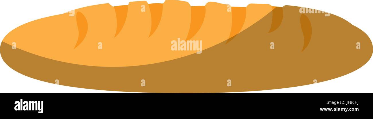 bread icon over white background vector illustration Stock Vector Image ...