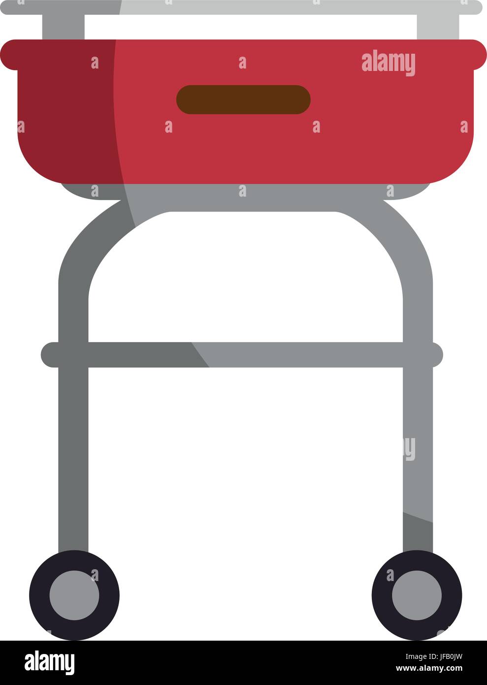 buffet tray icon over white background vector illustration Stock Vector ...