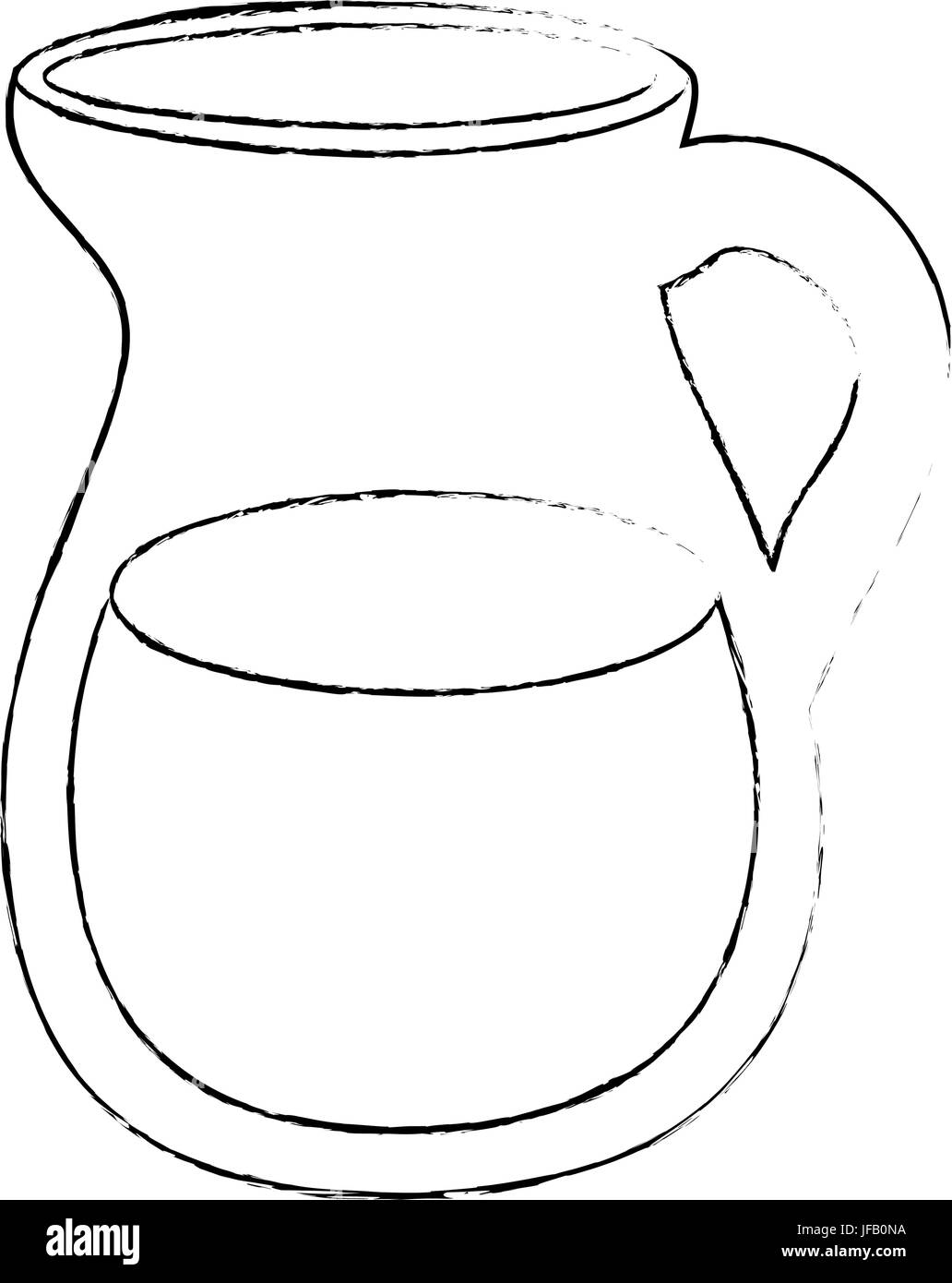 water pitcher icon over white background vector illustration Stock ...