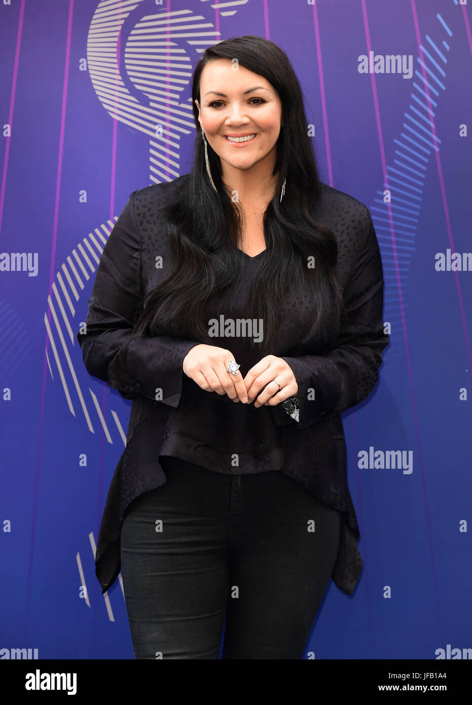Martine McCutcheon attending the O2 Silver Clef Awards 2017, with the support of Nordoff Robbins ...