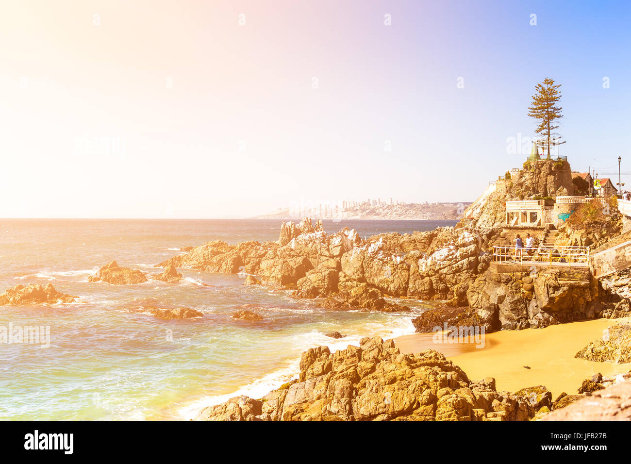 Rocky seaside in chile hi-res stock photography and images - Alamy