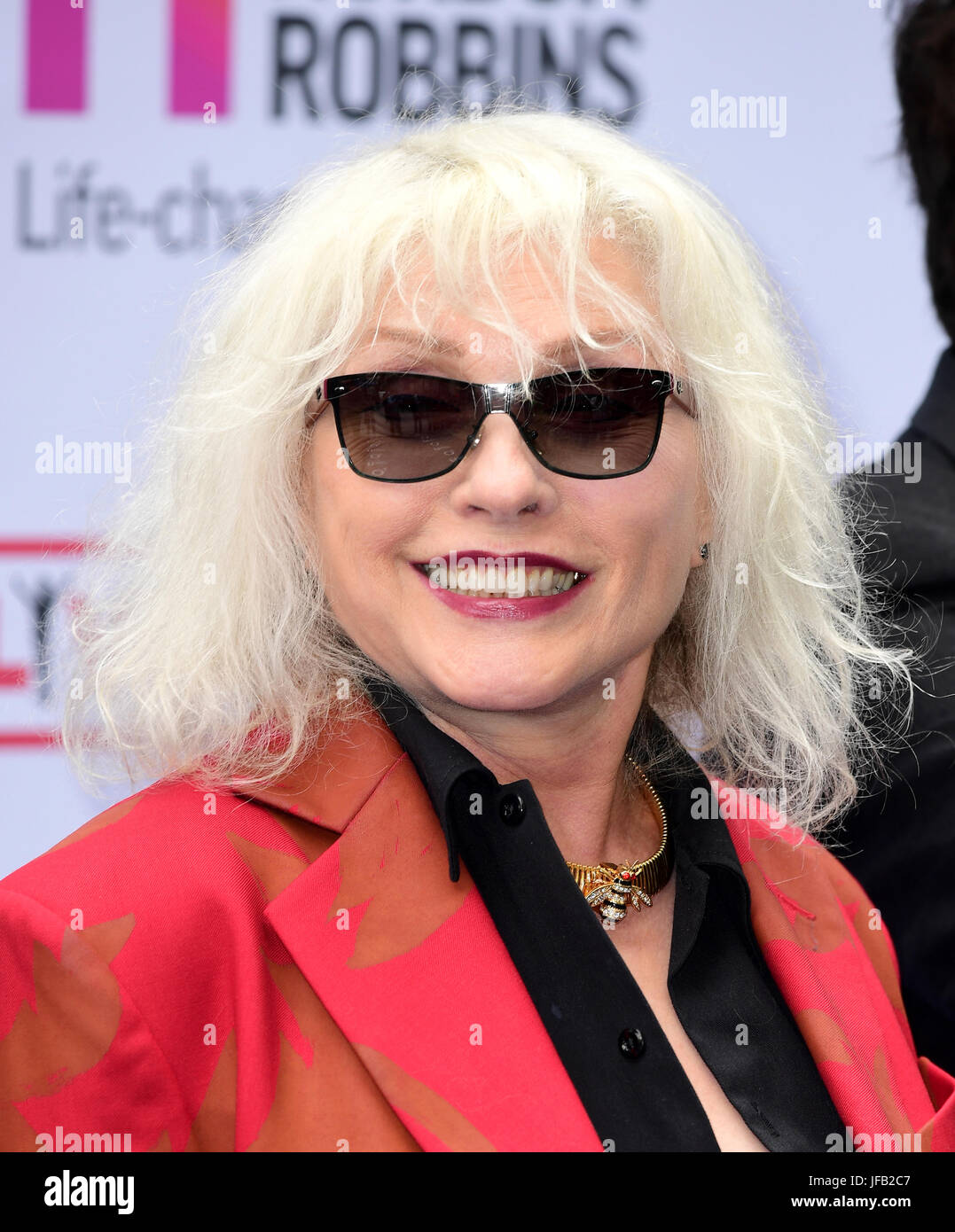 Debbie Harry attending the O2 Silver Clef Awards 2017, with the support of Nordoff Robbins, held ...