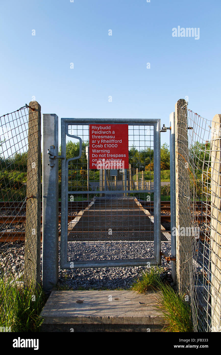 Level Crossing Uk Road Sign High Resolution Stock Photography and ...