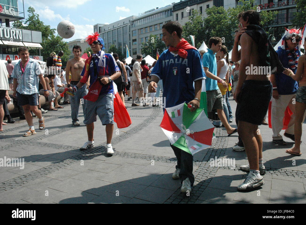 Impressions from the 2006 FIFA World Cup in Berlin from 9 July 2006 ...