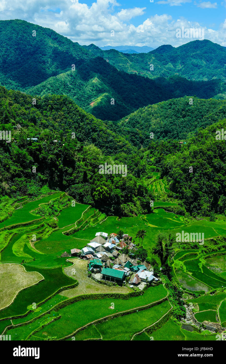 Bangaan in the rice terraces of Banaue, Northern Luzon, Philippines ...