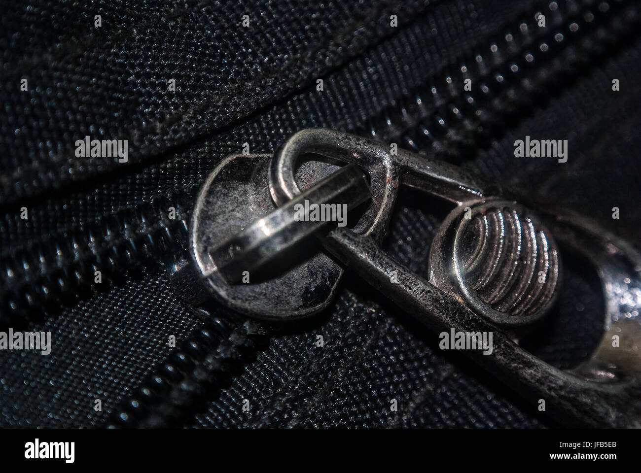 zipper black colour Stock Photo - Alamy