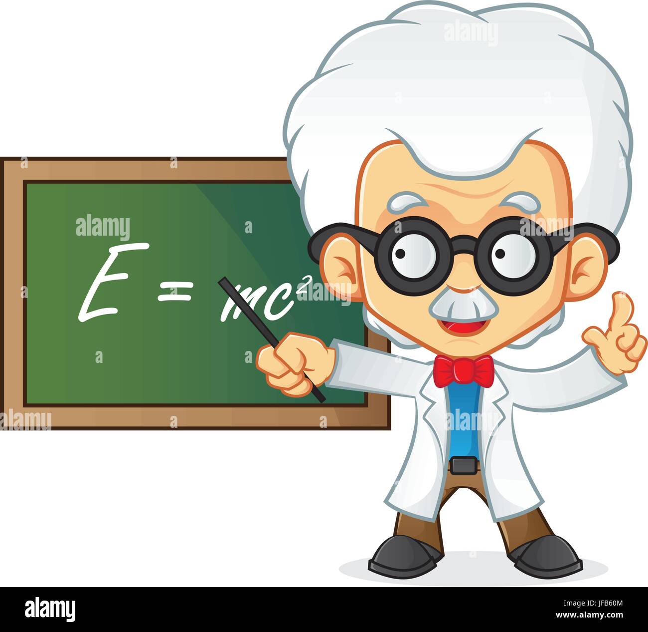 Cartoon illustration of a professor teaching Stock Vector Image & Art ...
