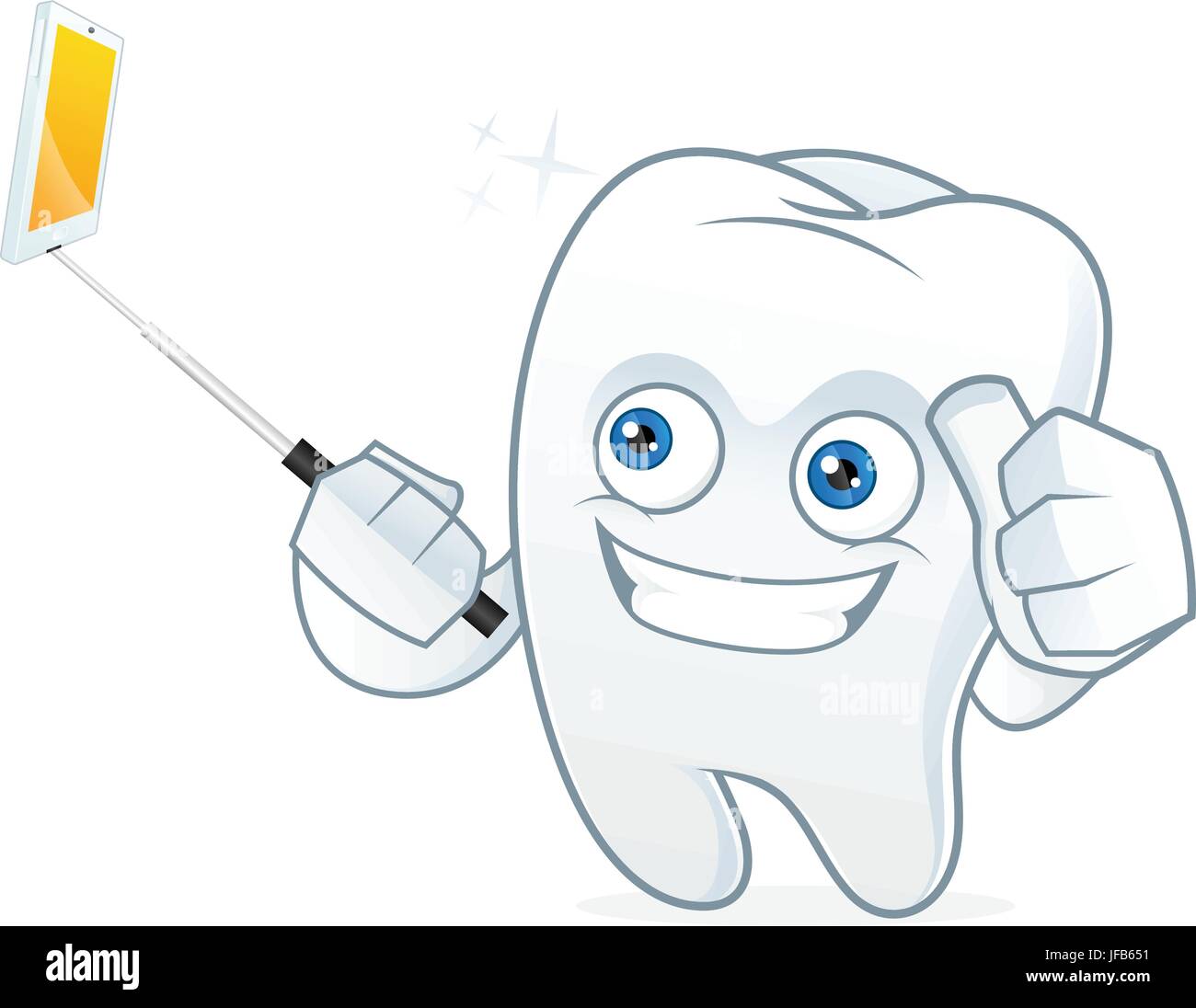 Tooth cartoon mascot Stock Vector Image & Art - Alamy