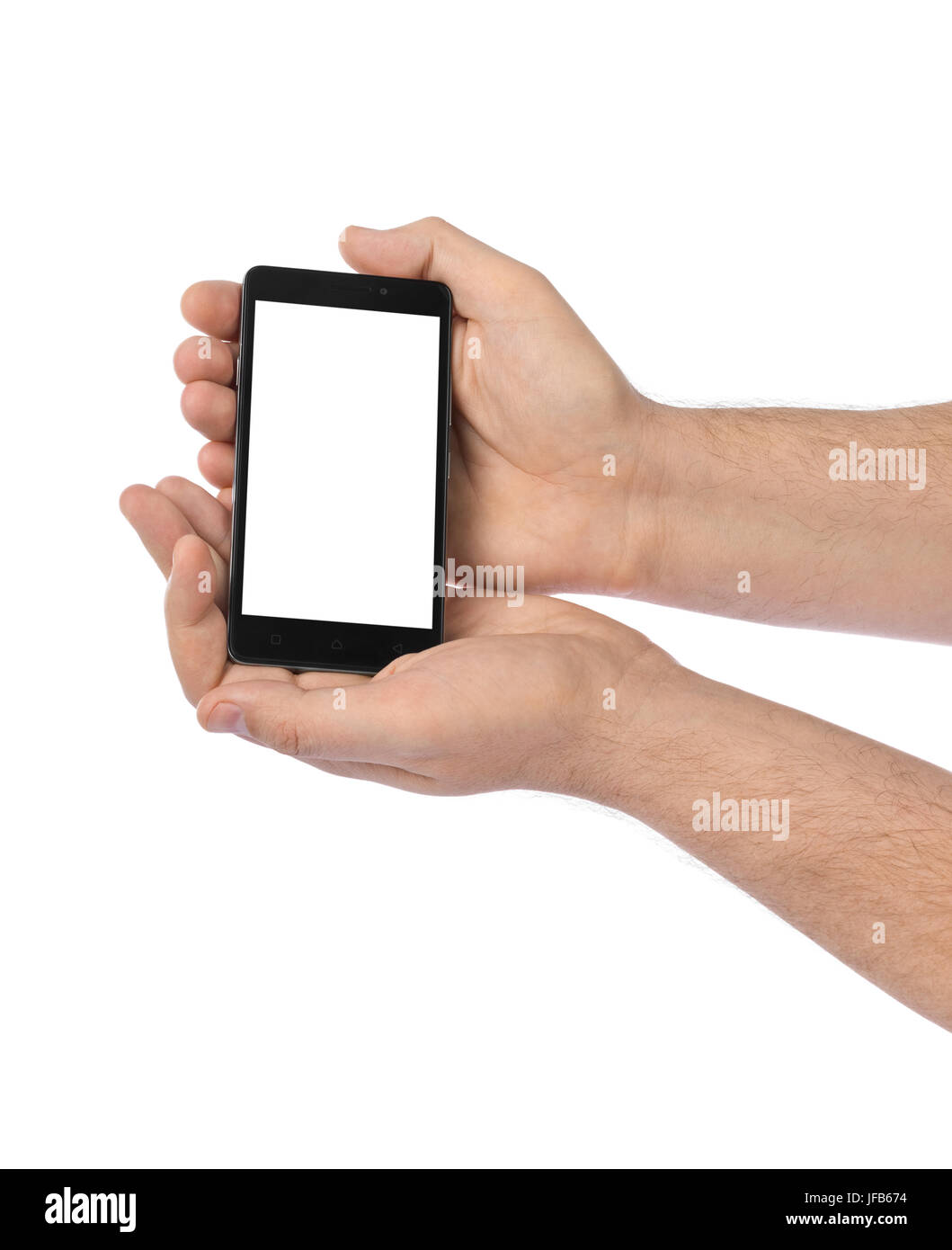 Human hands hold smartphone hi-res stock photography and images - Alamy