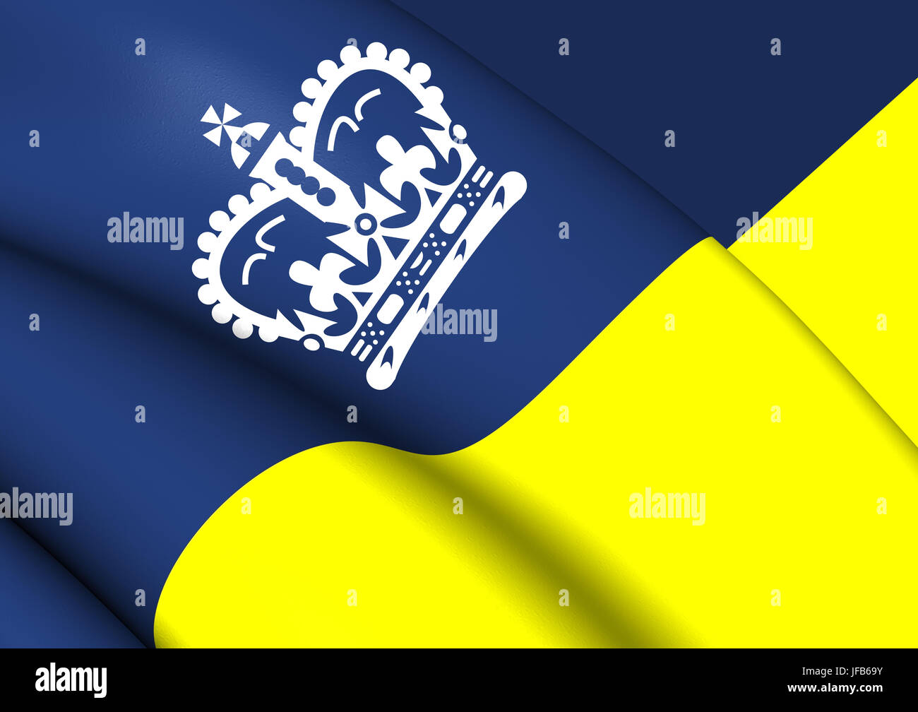 Flag of Regina, Canada Stock Photo - Alamy