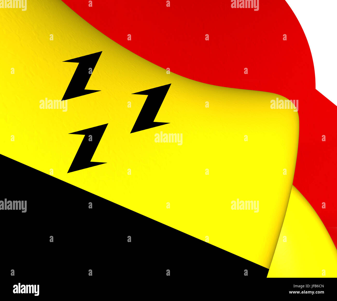 3d flag of the purmerend hi-res stock photography and images - Alamy