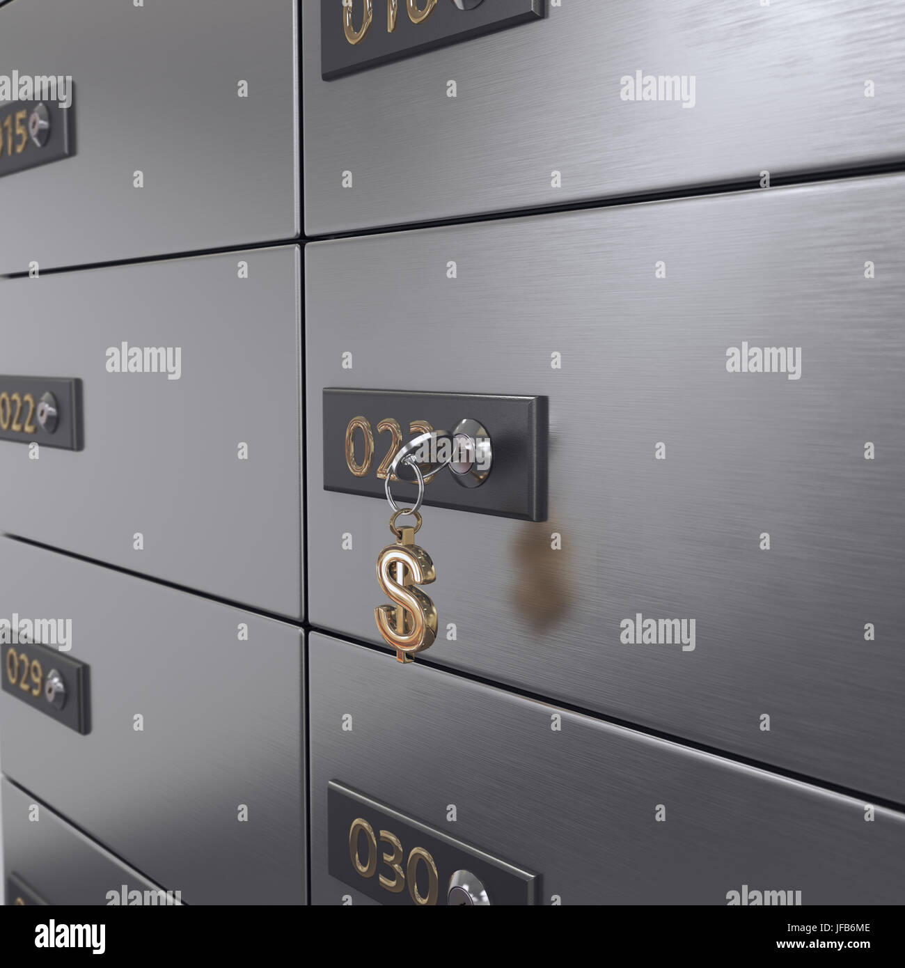 Safety deposit boxes hi-res stock photography and images - Alamy