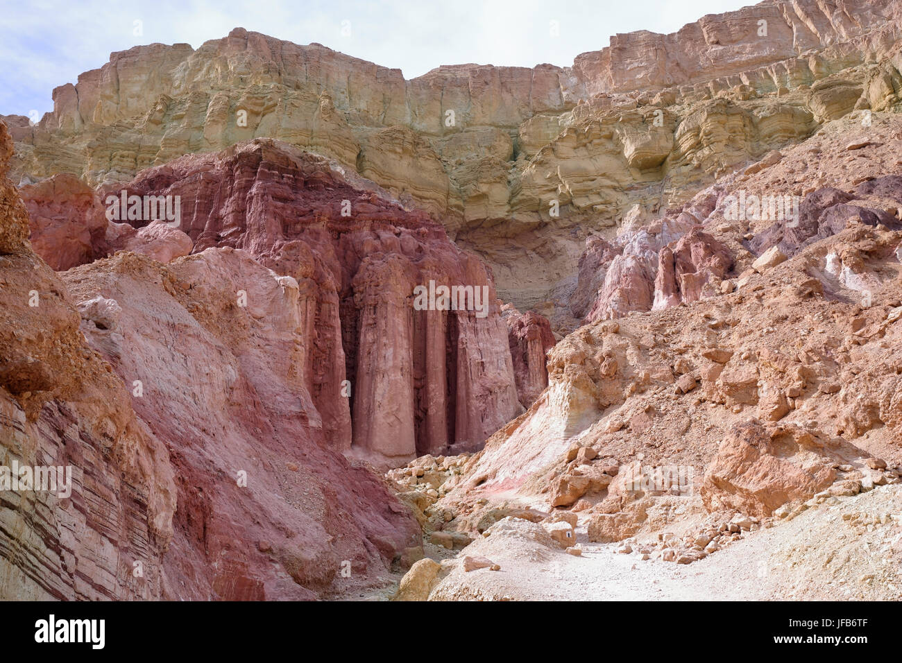 Gorgeous natural Pillars of Amram Stock Photo - Alamy