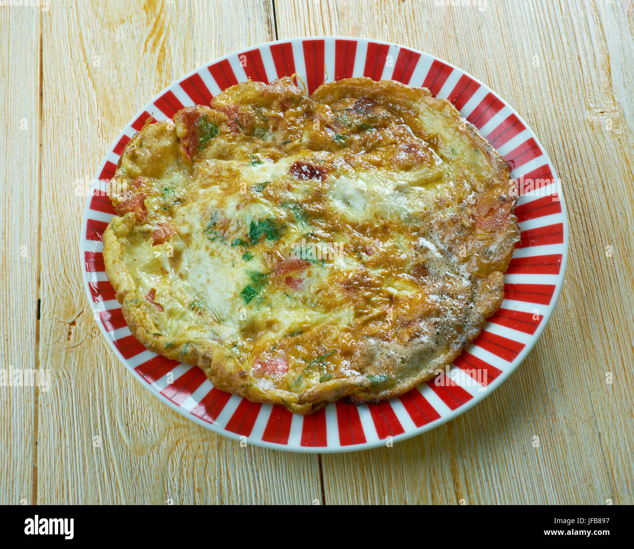 Arab omelette hi-res stock photography and images - Alamy