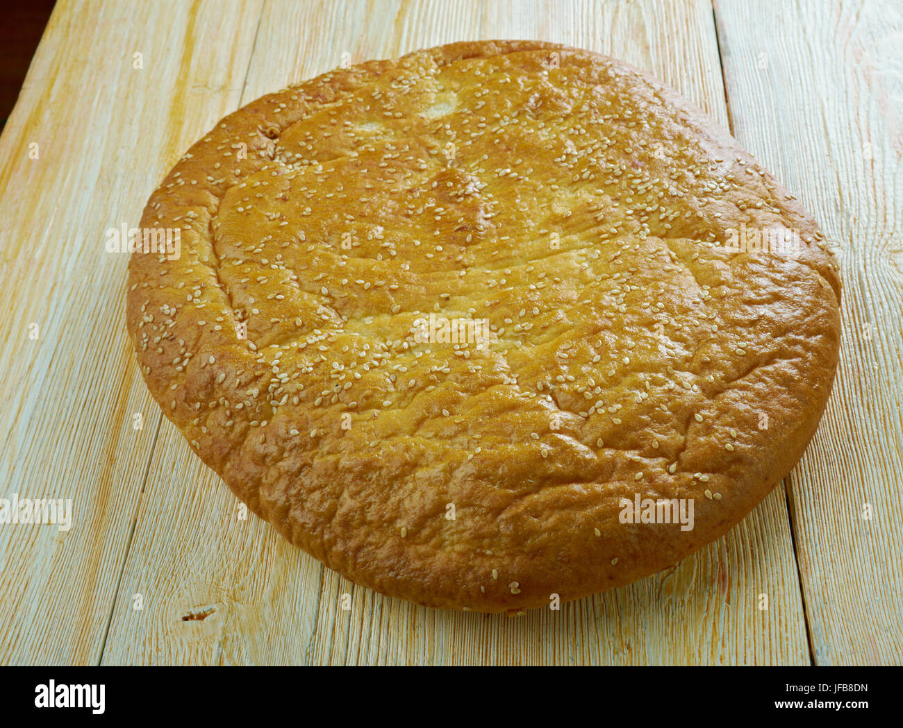Algerian wheat bread Stock Photo - Alamy