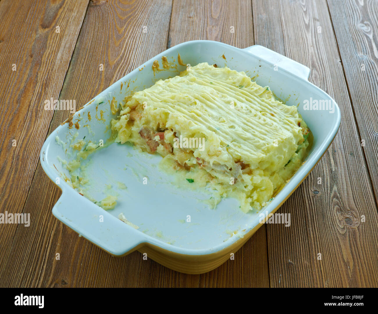 Russian potato pie Stock Photo - Alamy