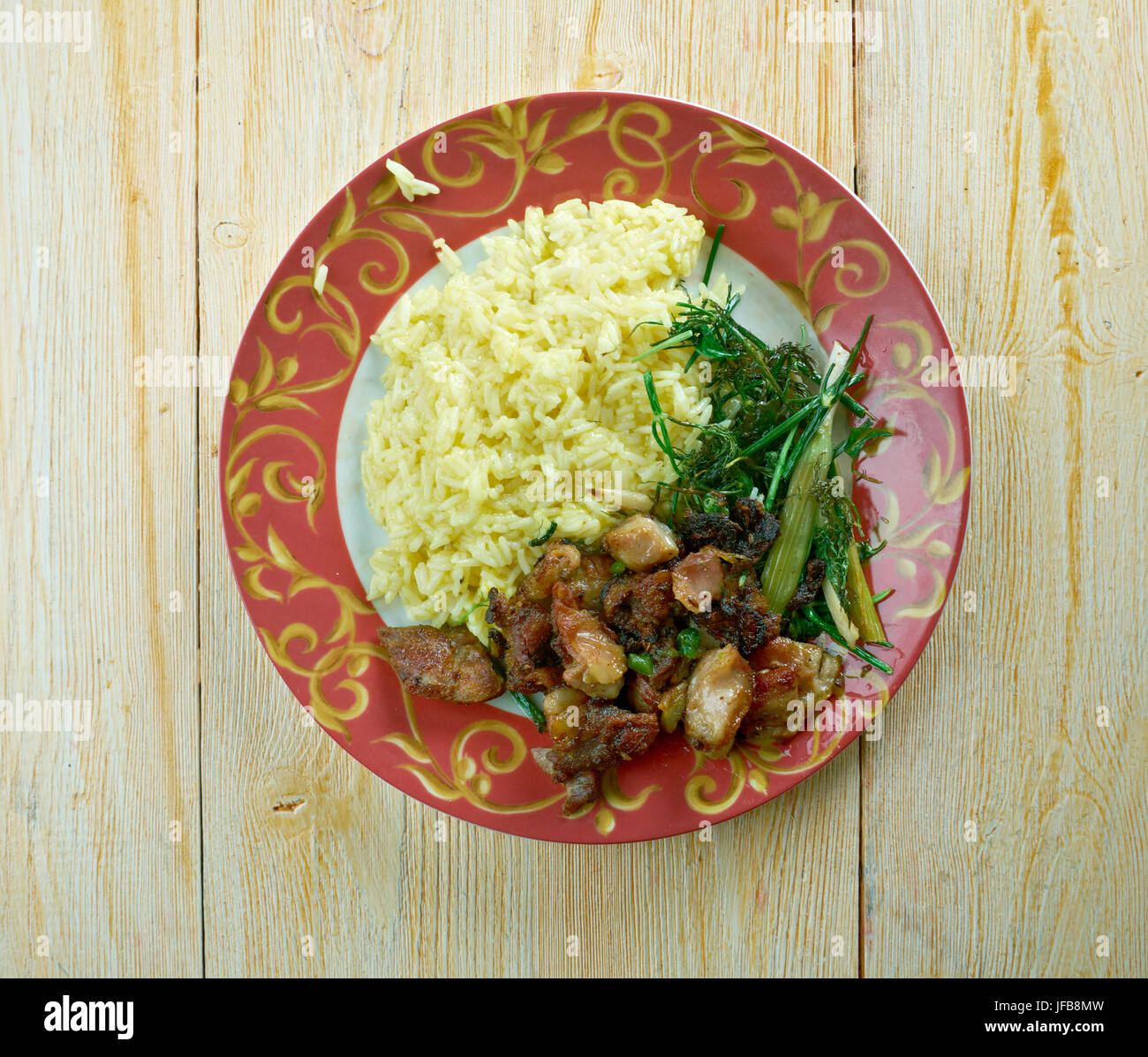 Sabzi qovurma plov Stock Photo - Alamy