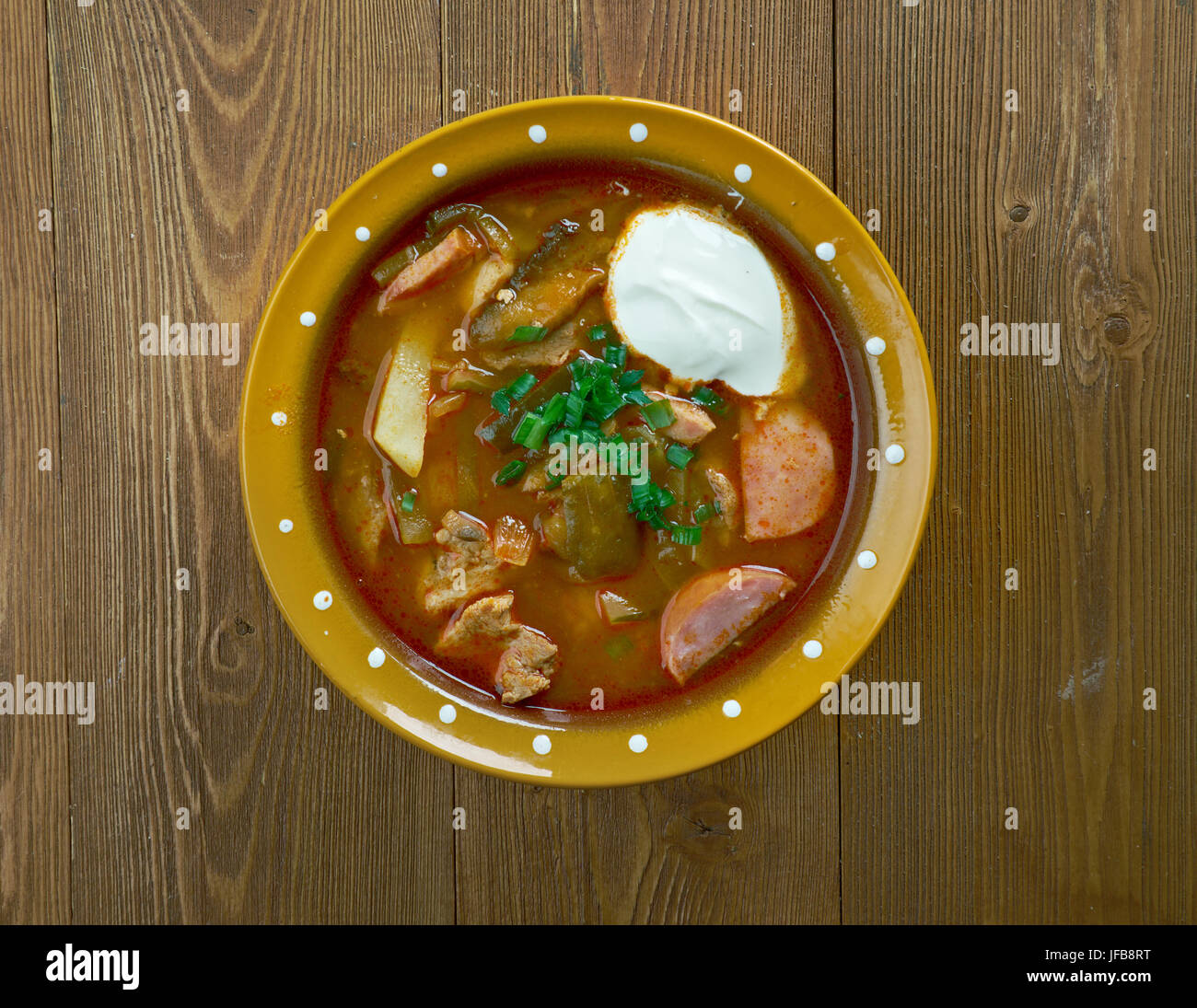 meat seljanka Stock Photo - Alamy