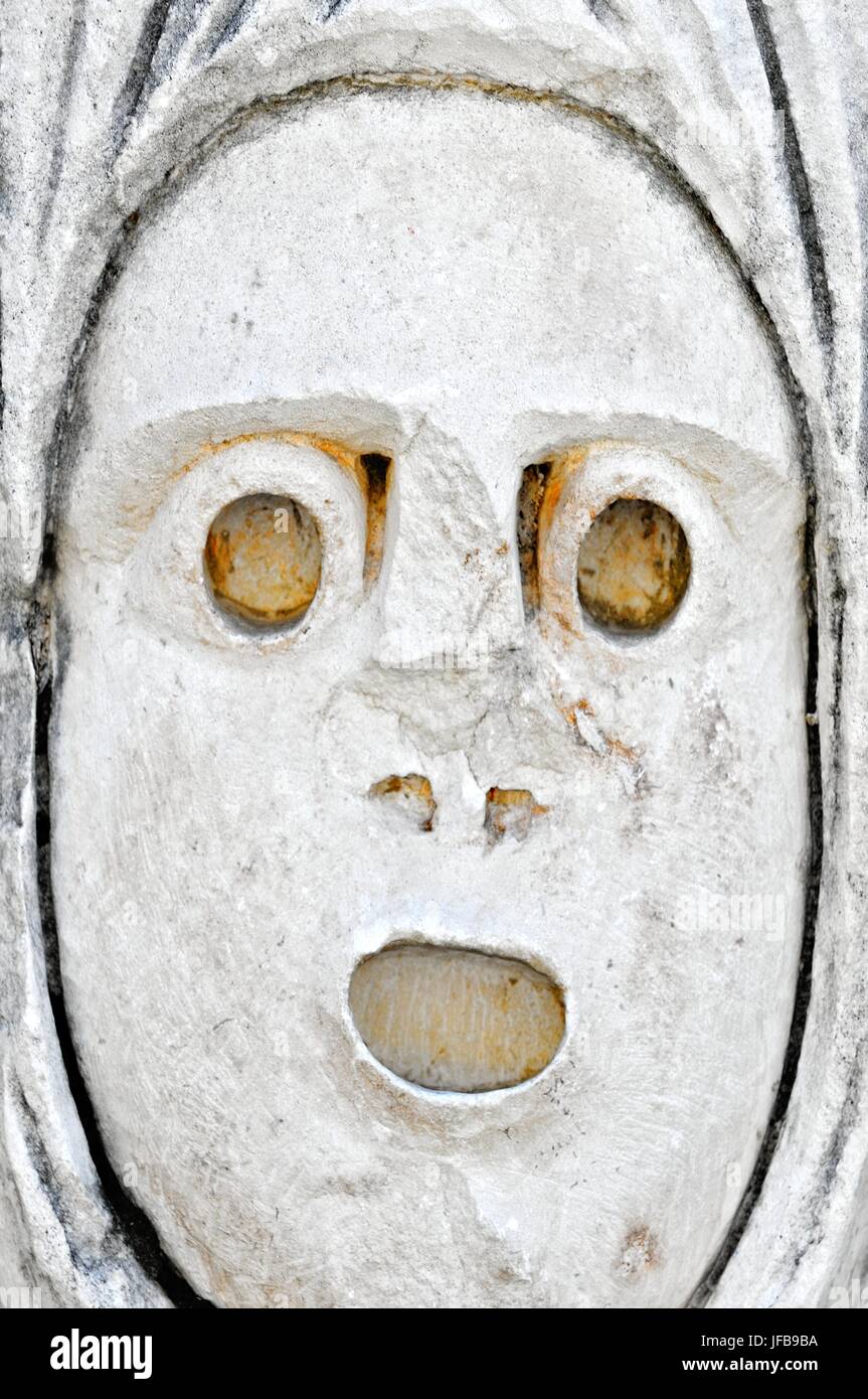 Scary masks ancient greek hi-res stock photography and images - Alamy