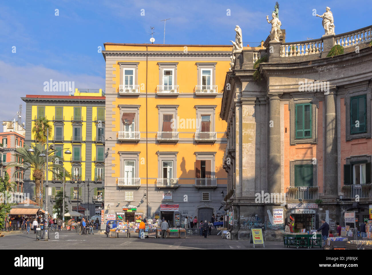 Piazza dante naples hi-res stock photography and images - Alamy