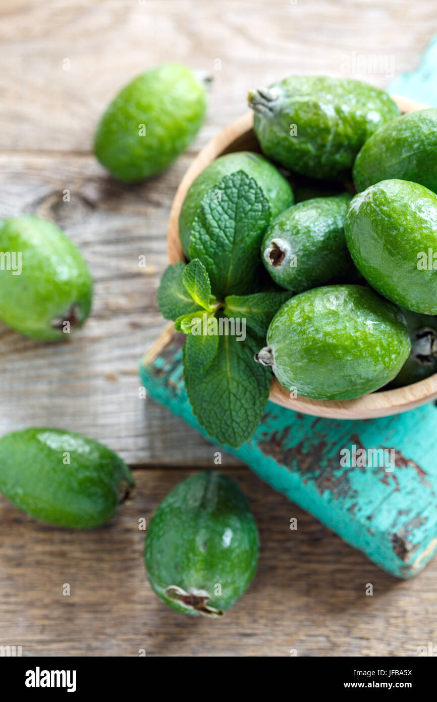 Feijoa fruit hi-res stock photography and images - Alamy