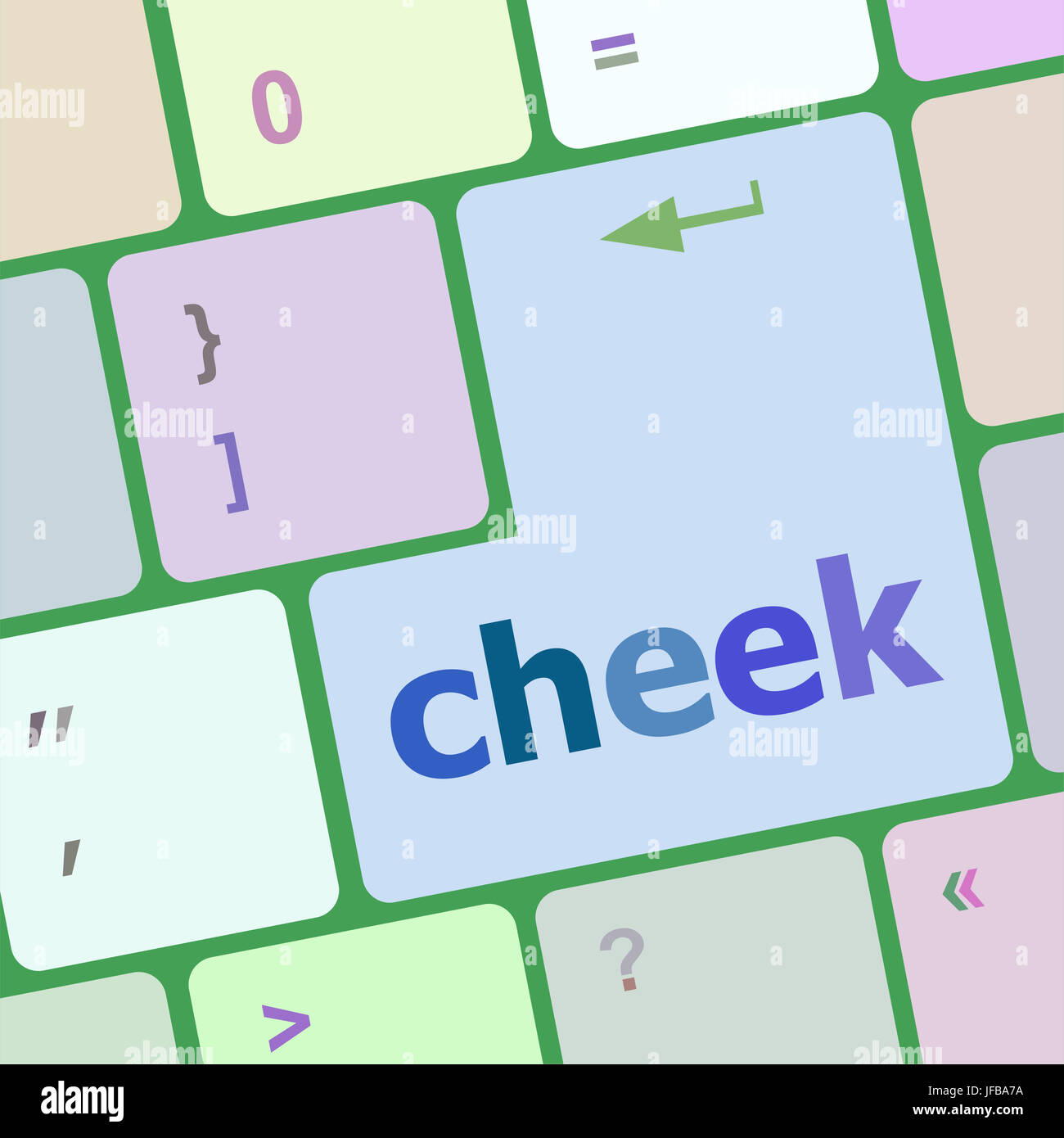 Keyboard tick symbol hi-res stock photography and images - Alamy