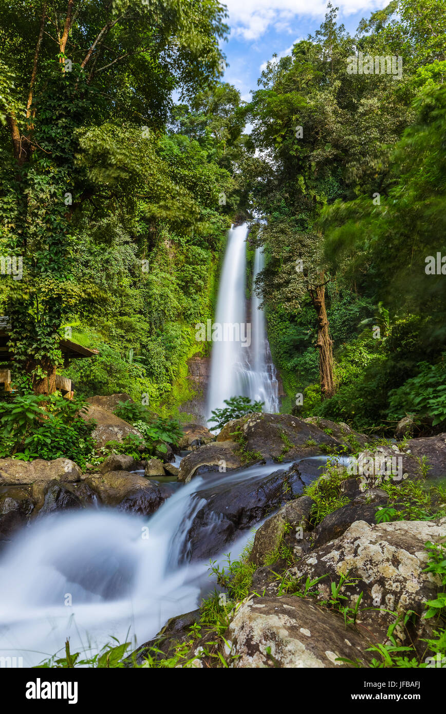 Gitgit Waterfall - Bali island Indonesia Stock Photo - Alamy