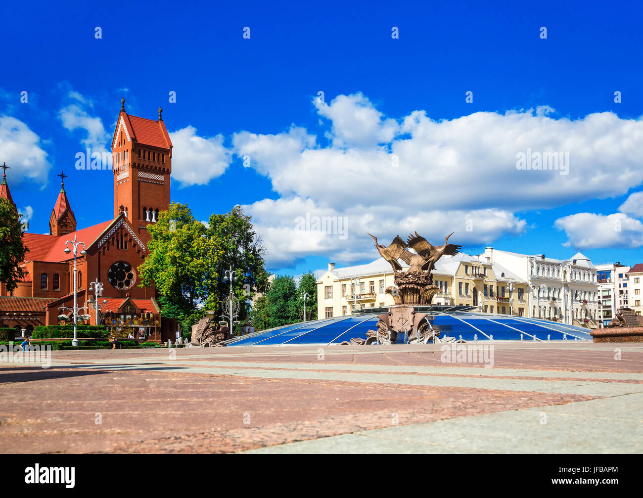 Church of St. Simon and Alena, Minsk Stock Photo - Alamy
