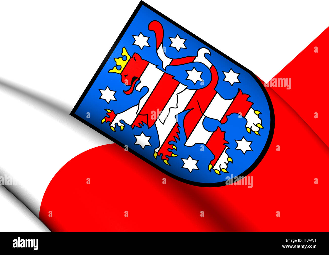 Thuringia flag hi-res stock photography and images - Alamy