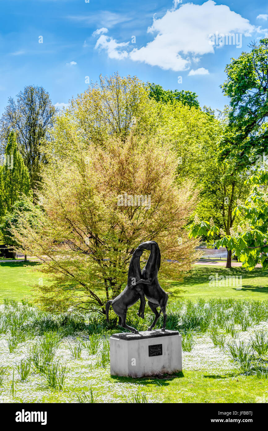 English landscape park Stock Photo - Alamy