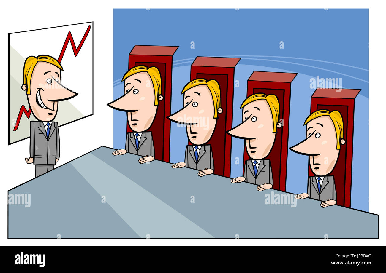 board of directors cartoon Stock Photo - Alamy