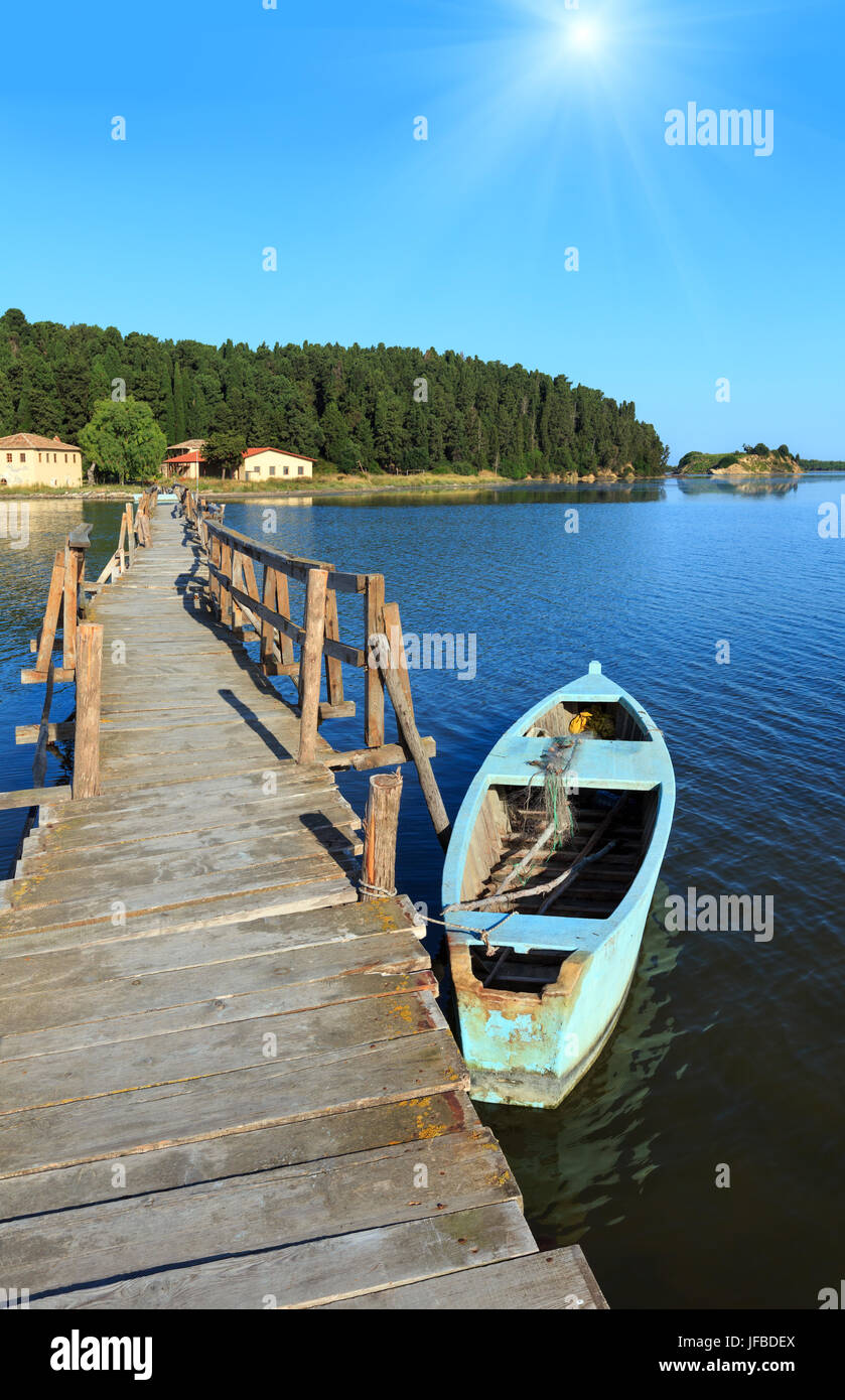 Isolated monastery (Zvernec, Albania Stock Photo - Alamy